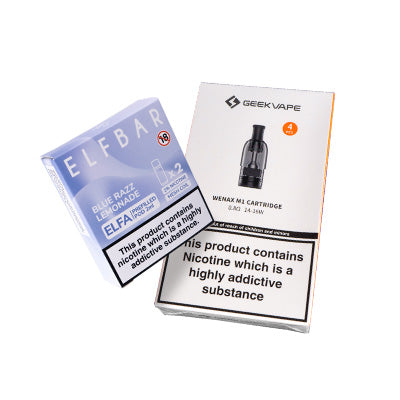 Vape Pods & Refills | Prefilled & Refillable Pod Cartridges from £2.95