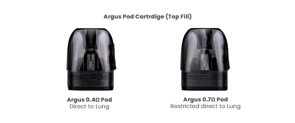 VooPoo Argus A Pod Kit | 1100mAh Battery & Dual-Zone Display