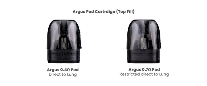 VooPoo Argus A Pod Kit | 1100mAh Battery & Dual-Zone Display