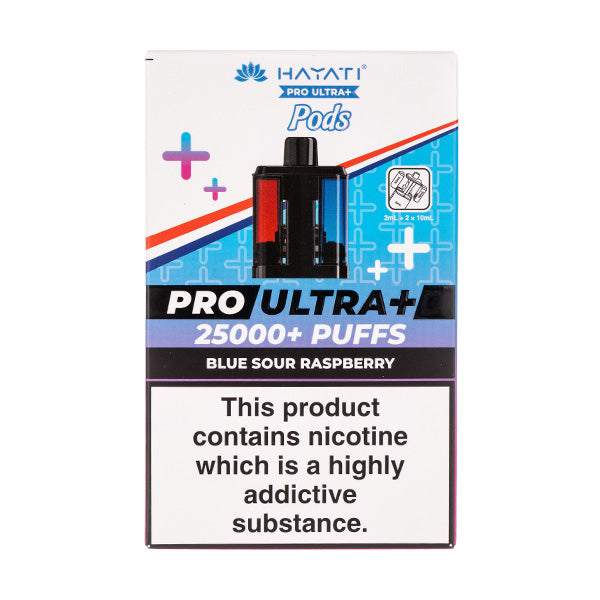 Hayati Pro Ultra Plus 25k Blue Sour Raspberry | Vape Superstore
