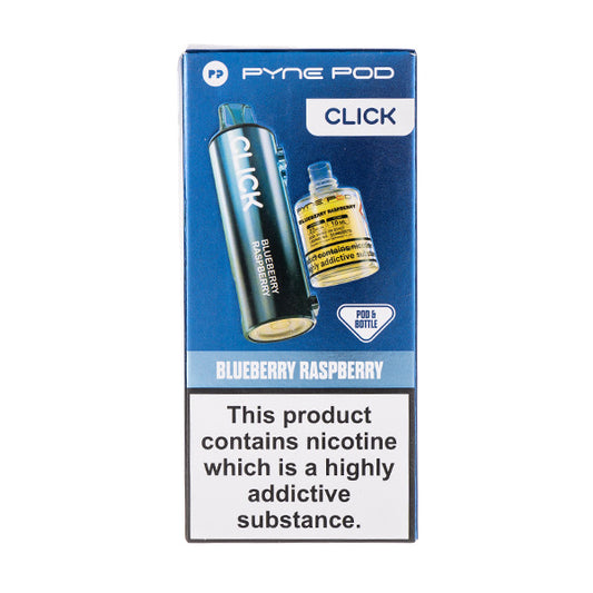 Pyne Pod Click 10000 Blueberry Raspberry Pod & Bottle | Vape Superstore