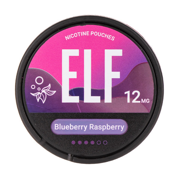 Blueberry Raspberry Nicotine Pouches by Elf Bar | Vape Superstore