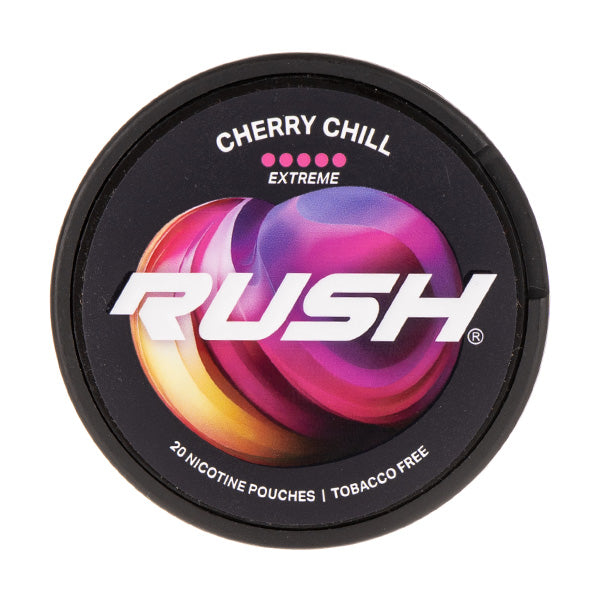 Cherry Chilly Extreme Nicotine Pouches 20mg - Rush | Vape Superstore