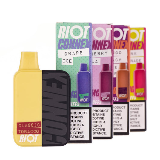 Riot Squad Connex Bundle - Includes 6 Pre-Filled Pods - Only £15