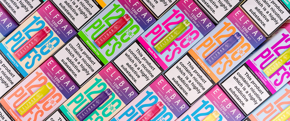 Elf Bar EB1200 Pod Kit - Rechargeable Pod Vape | Vape Superstore