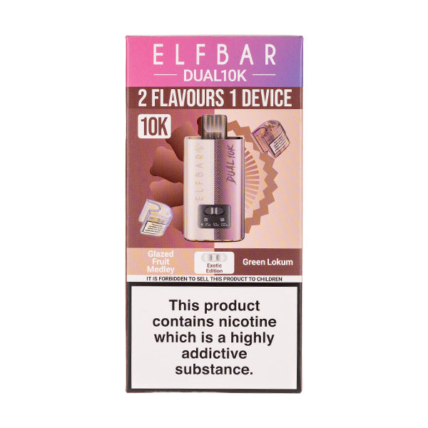 Elf Bar Dual 10K Pod Vape Kit | Dual Flavour Prefilled Vape