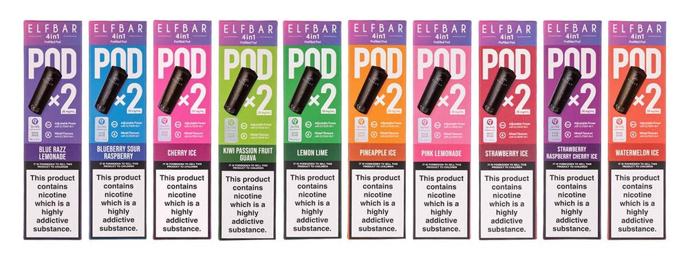 Elf Bar 4 in 1 Prefilled Pod Kit - Big Puff Bars | Vape Superstore