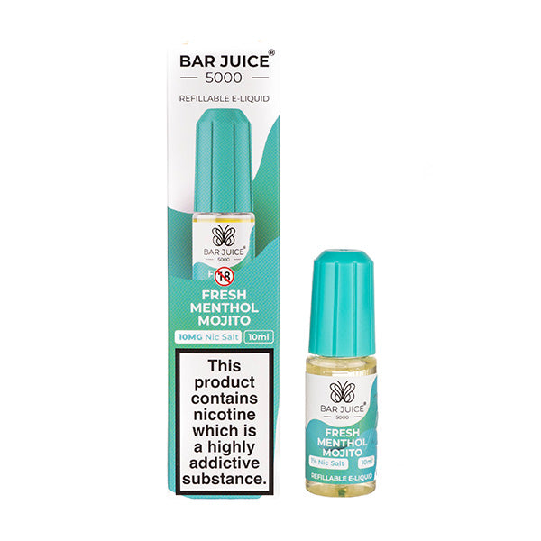 Bar Juice 5000 Fresh Menthol Mojito Nic Salt E-Liquid | Vape Superstore