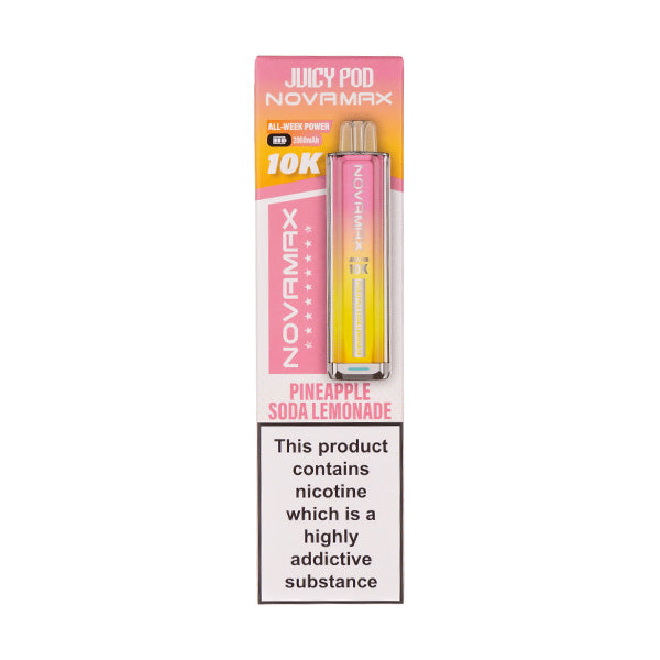Juicy Pod Novamax 10k Prefilled Pod Kit - Sustainable Options