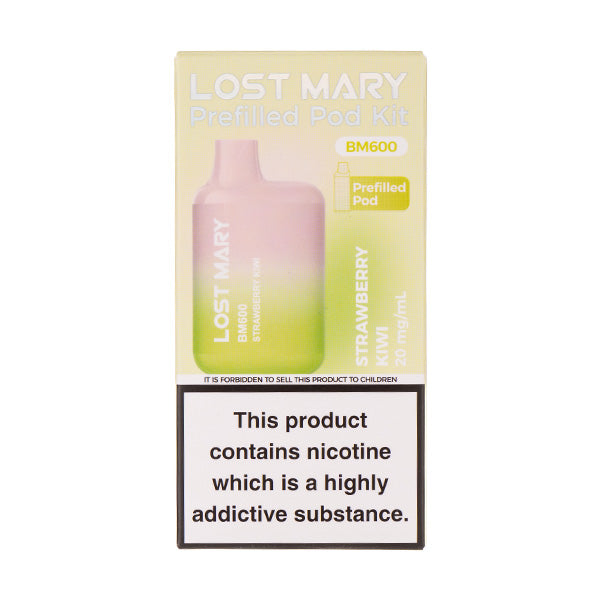 Lost Mary BM600 Prefilled Pod Kit - 600 Puffs Rechargeable