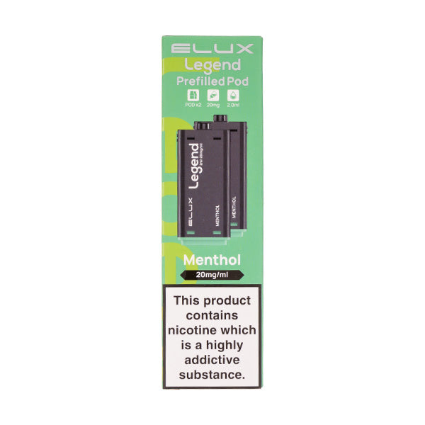 Elux Legend Menthol 1500 Pods | Vape Superstore