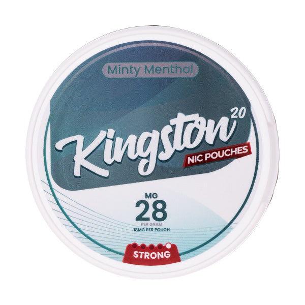 Kingston Minty Menthol Nicotine Pouches | Vape Superstore