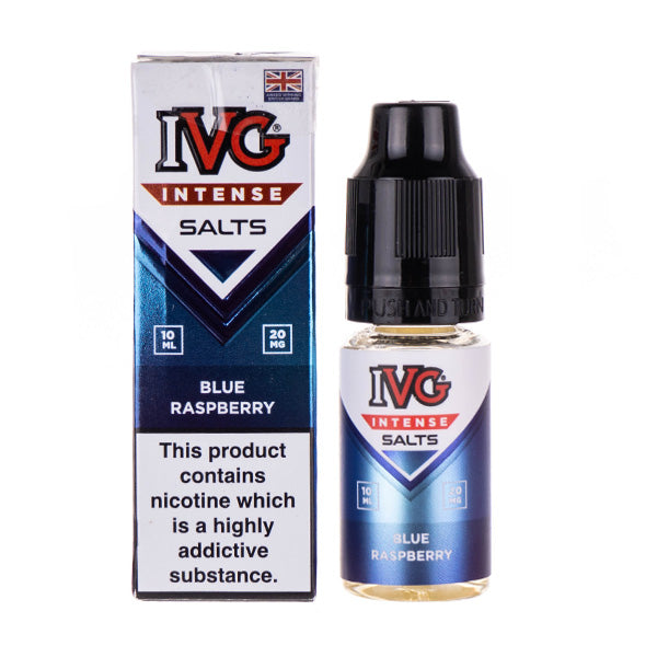 IVG Intense Salts Blue Raspberry - Any 4 for £10 | Vape Superstore