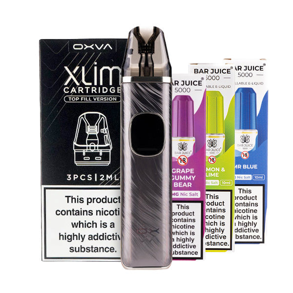 Oxva Xlim Pro 2 Bundle [Bar Salt Edition] - Inc. Pods & 3 Nic Salts