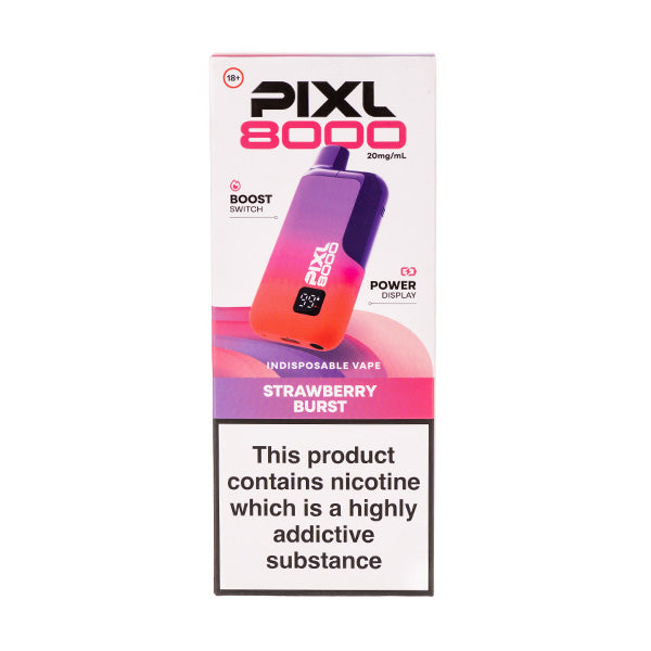 PIXL 8000 Prefilled Pod Kit | 8000 Puffs | Boost Mode | 28 Flavours