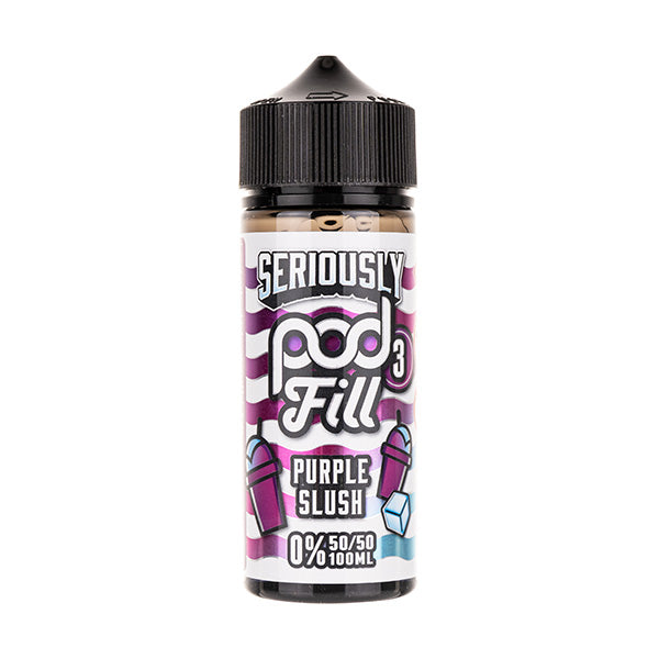 Seriously Pod Fill 3 Purple Slush 100ml (50/50) Shortfill