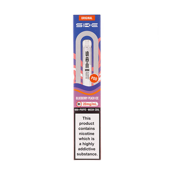 Blueberry Peach Ice Crystal 600 Pod by SKE – 20mg | Vape Superstore