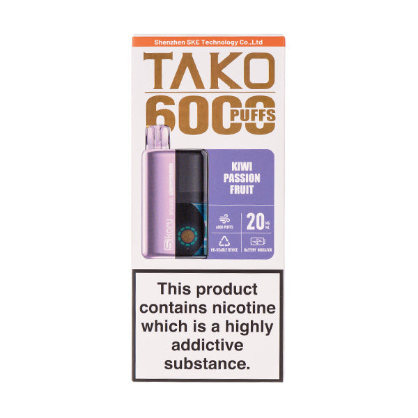 Sikary Tako SP6000 Prefilled Pod Kit – 6000 Puffs & Easy to Use | Vape ...