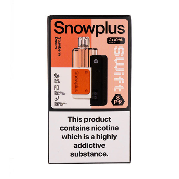 Snowplus Swift Prefilled Pod Kit - Reusable Big Puff | 3 for £30