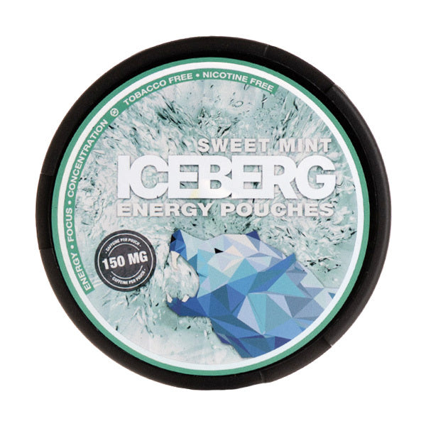 Iceberg Sweet Mint Energy Pouches | Caffeine Pouches