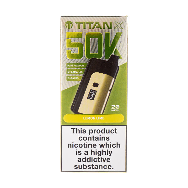 Titan X 50K Prefilled Pod Kit – Easy Vaping & Fast Delivery