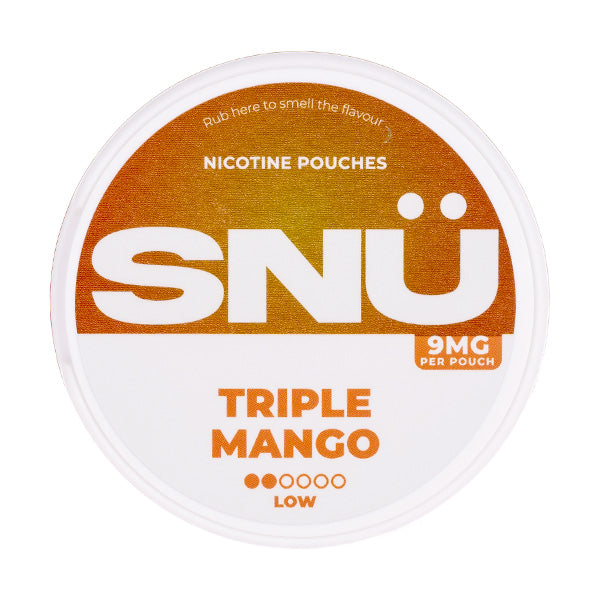 SNÜ Triple Mango Nicotine Pouches | Vape Superstore