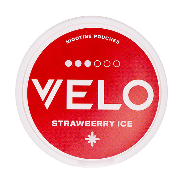 VELO Strawberry Ice Nicotine Pouches | Vape Superstore