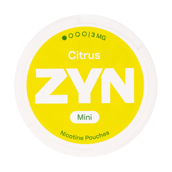 Zyn Citrus Mini Medium Nicotine Pouches | Zero Tobacco Pouch